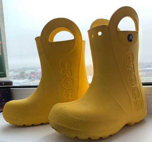 Резиновые сапоги crocs c10