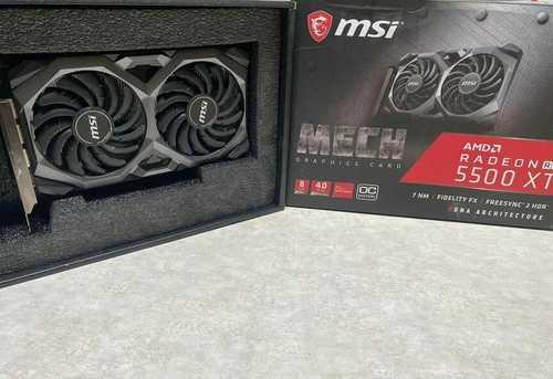 Msi radeon rx 5500 xt mech 8g oc