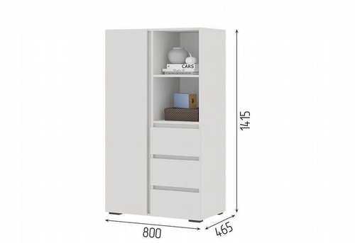 Шкаф распашной IKEA белый крафт