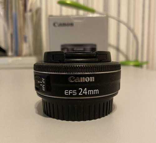 Canon efs 24mm f2.8 stm