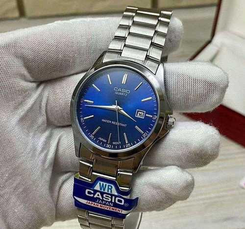 Мужские часы Casio (Синий циферблат)