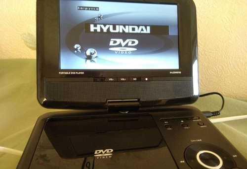 Портативный dvd плеер с тв Hyundai
