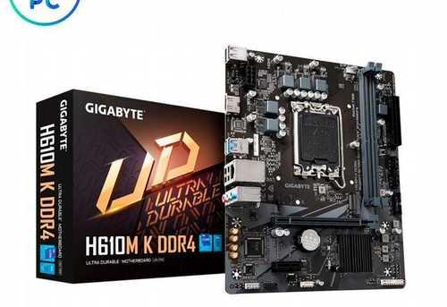 Материнская плата LGA1700 gigabyte H610M K DDR4