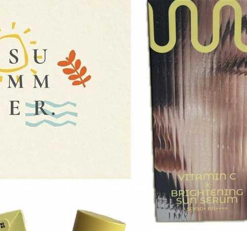 Commonlabs Vitamin C Brightening Sun Serum 82 Box