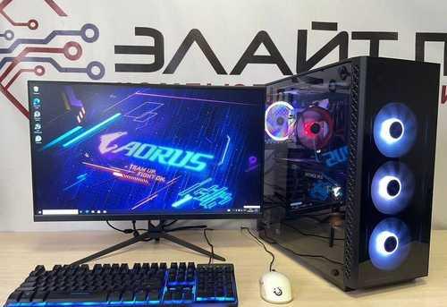 Игровой пк core i7/rx570 4gb/16gb/240ssd/500hdd