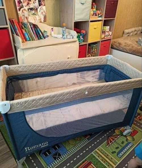 Кровать манеж для детей до 4 лет