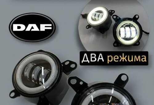 Противотуманная фара LED+дхо грузовик DAF 105