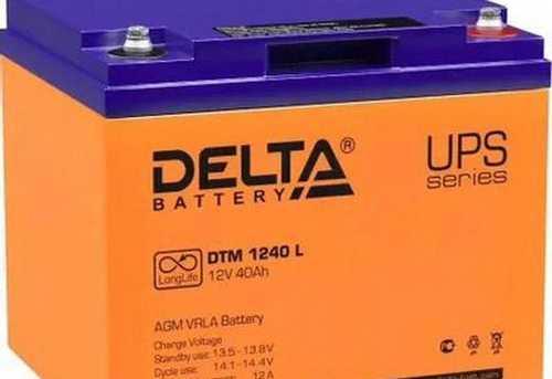 Аккумуляторная батарея для ибп Delta DTM 1240L