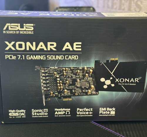 Звуковая карта Asus Xonar AE 7.1