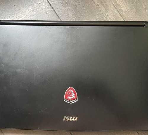 Игровой ноутбук Msi gl72 7rd