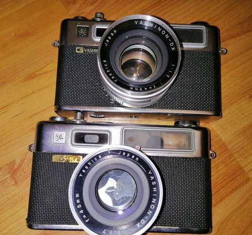Yashica eleсtro 35 пленочные фотики нерабочие