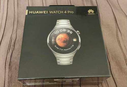 Смарт часы Huawei Watch 4 Pro Titanium новые