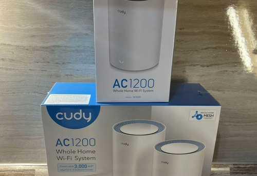 Новая Mesh система cudy M1200 частота 2.4/5 ггц