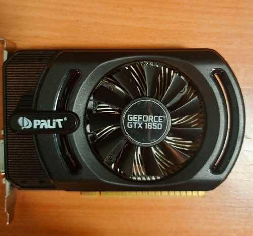 Видеокарта gtx 1650 4gb