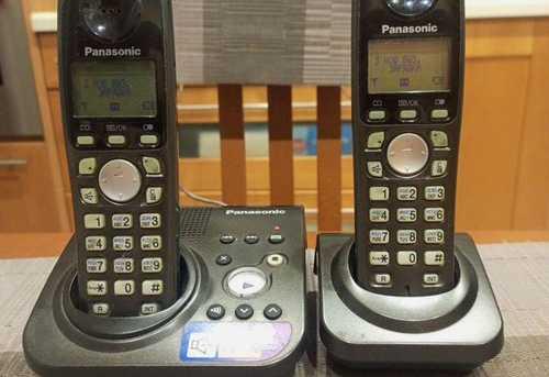 Panasonic два домашних телефона