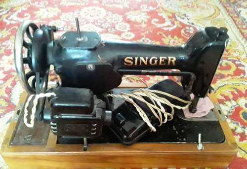Швейная машинка зингер с элииктр-ким приводом бу