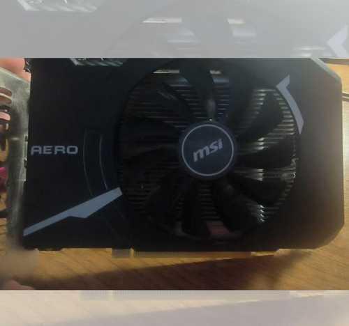 Видеокарта gtx 1050 ti 4gb msi