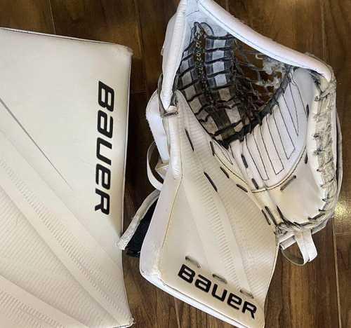 Вратарские блин и ловушка Bauer 2Spro sr