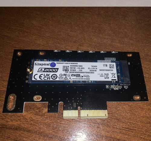 Ssd m2 kingston 1tb