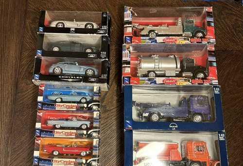 1:43, 1:32 New Ray: Mack, Peterbilt, Scania, Ford