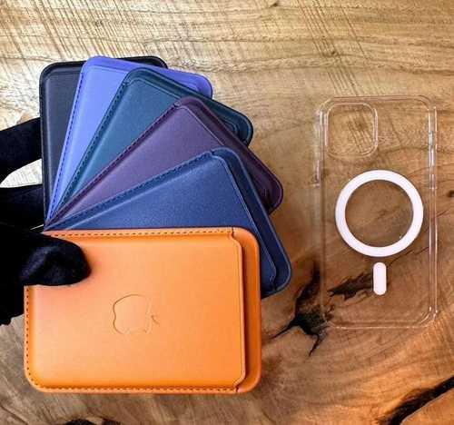 Картхолдер Leather Wallet MagSafe для iPhone 12/13