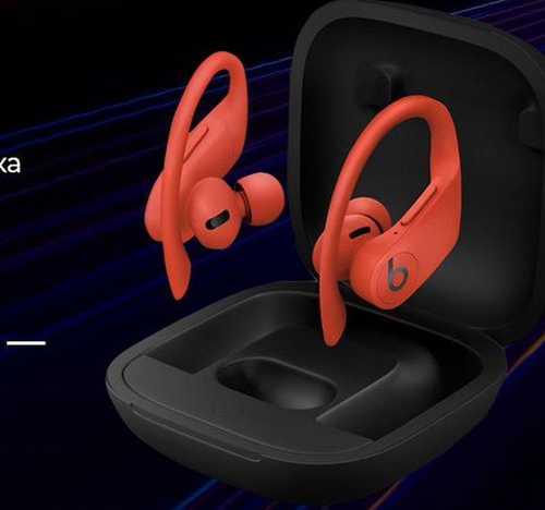 Наушники для спорта powerbeats pro black