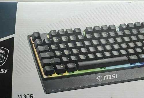 Игровая клавиатура. MSI vigor GK30