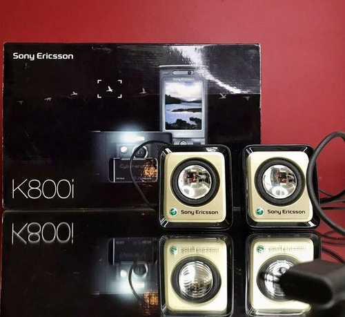 Коробка и колонки для телефона sony ericsson k800i