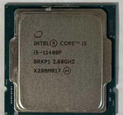 Процессор intel core i5 11400f на гарантии