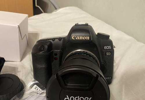 Canon 5D mark II и Andoer 85 1.8