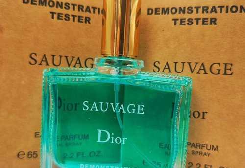 Мужские духи Sauvage Dior Tester 65 ml