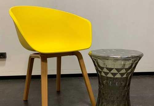 Дизайнерский стул Hay About A Chair AAC22 желтый
