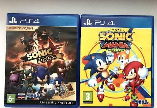 Sonic Forces & Sonic Mania ps4