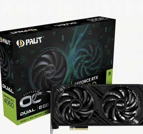 Palit nvidia GeForce RTX4060 dual OC 8гб