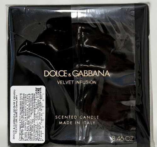 Ароматическая свеча dolce&gabbana