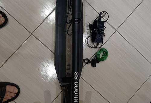 Электросамокат kugoo s3, бу
