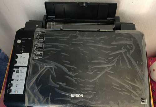 Мфу принтер epson TX200 на запчасти