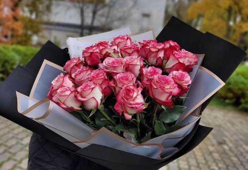 25 эквадорских роз Крупный бутон