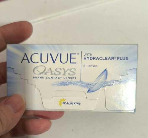 Линзы acuvue oasys -3.50 двухнедельные