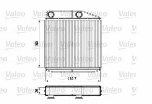 Новый радиатор печки из Европы valeo 811502