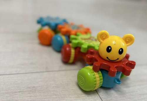 Игрушка гусеница happy baby
