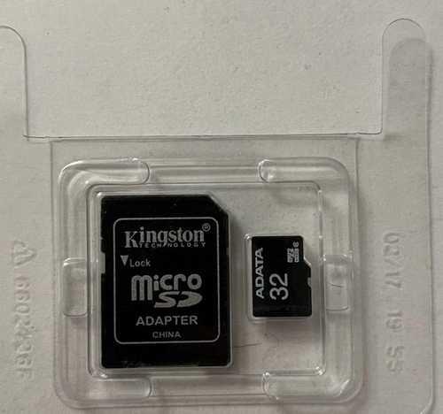 Карта памяти microsd 32гб