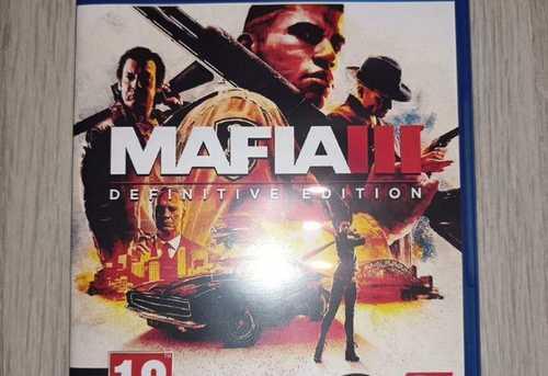Новый диск Mafia 3 Definitive Edition PS4