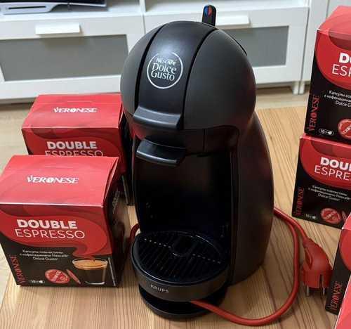 Капсульная кофемашина dolce gusto krups