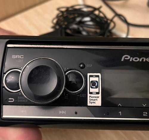 Магнитола pioneer mvh-s520bt bluetooth блютуз