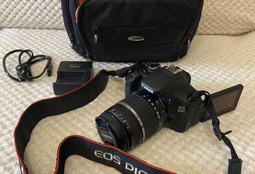 Зеркальный фотоаппарат Canon eos 600D