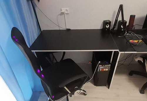 Компьютерный стол бу + стул