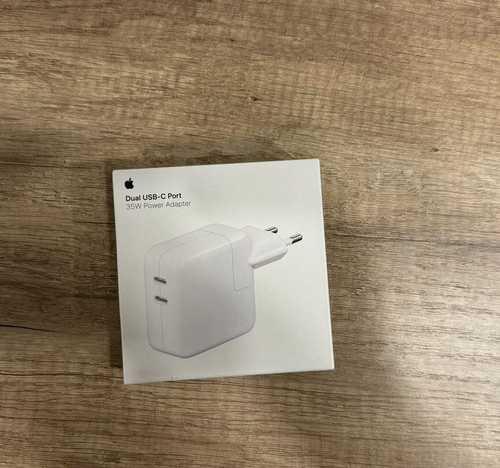 Apple 35W Power Adapter Dual USB-C