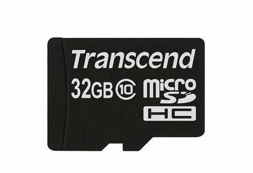 Карта памяти Transcend microsdhc Premium 200X Clas