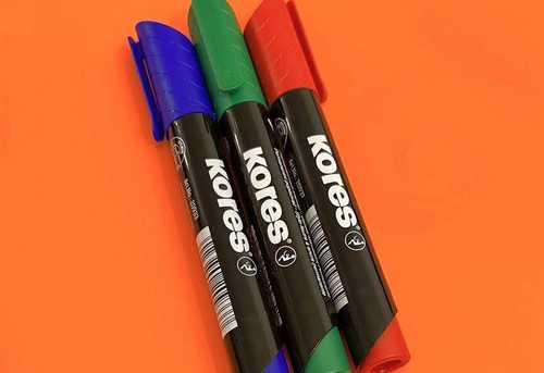Новые маркеры Kores, 3 цвета